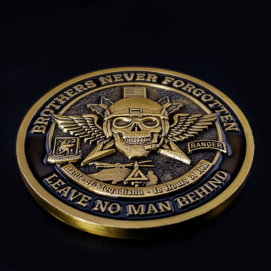 Operation Gothic Serpent Challenge Coin – Battle of Mogadishu ...