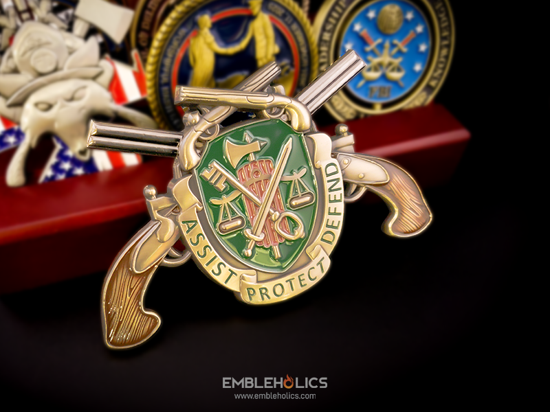 U.S. Army Military Police Corps Coin of Excellence – Forged in Service ...