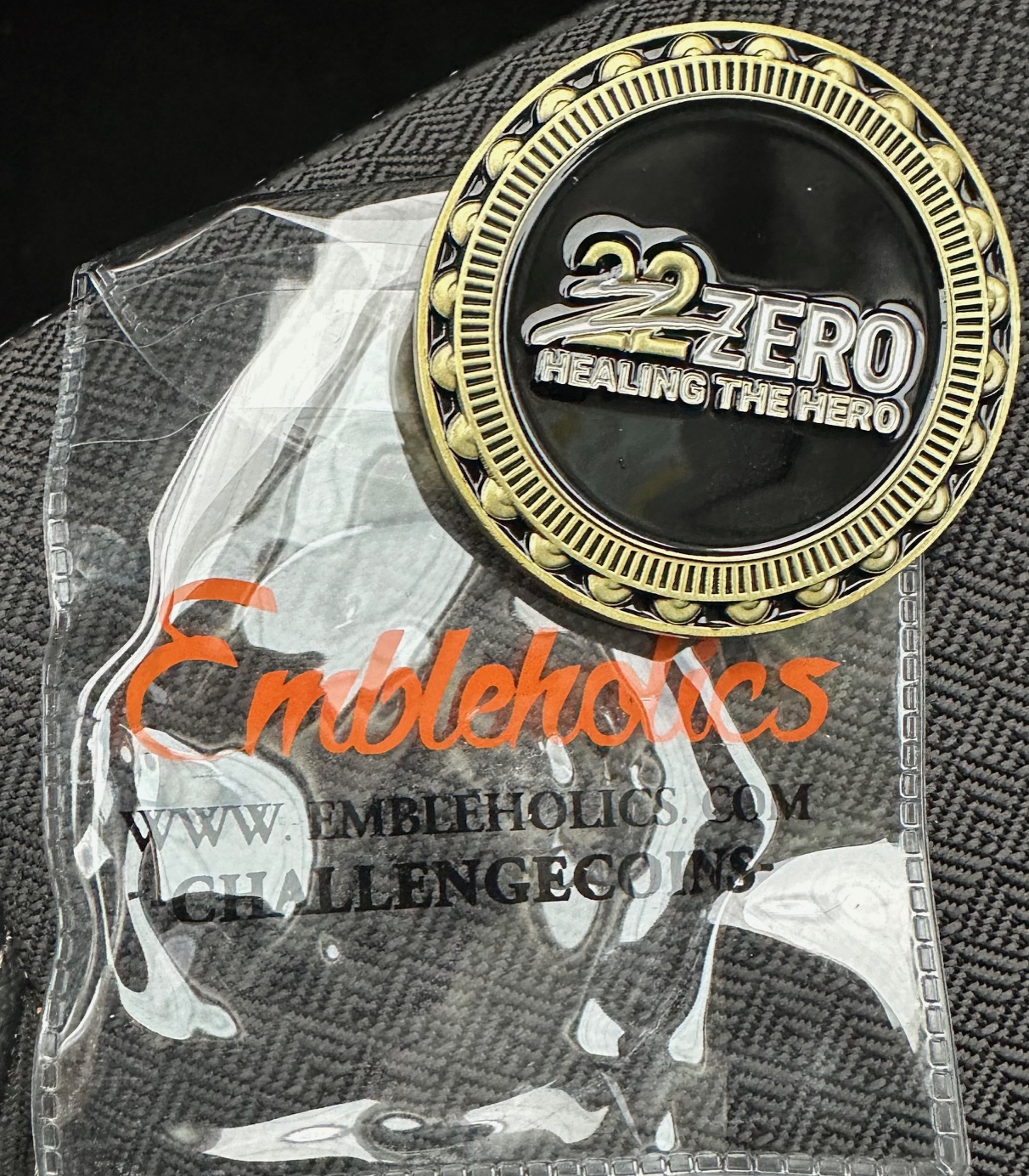 No One Fights Alone – The 22Zero Challenge Coin Mission