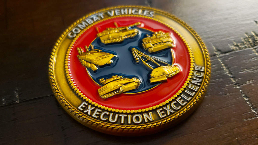 BAE Systems Challenge Coin - Embleholics | Embleholics