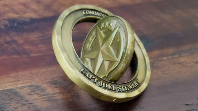 COMPSRON Two Challenge Coin - Embleholics | Embleholics