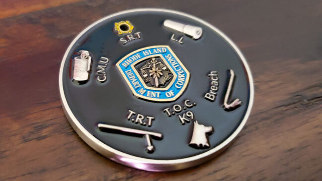 Rhode Island C.E.R.T Challenge Coin - Embleholics | Embleholics